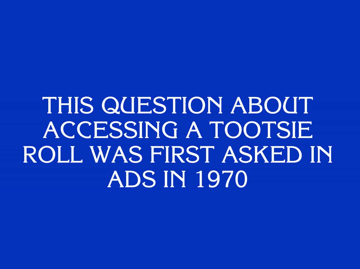 Tough 'Jeopardy!' pop culture questions