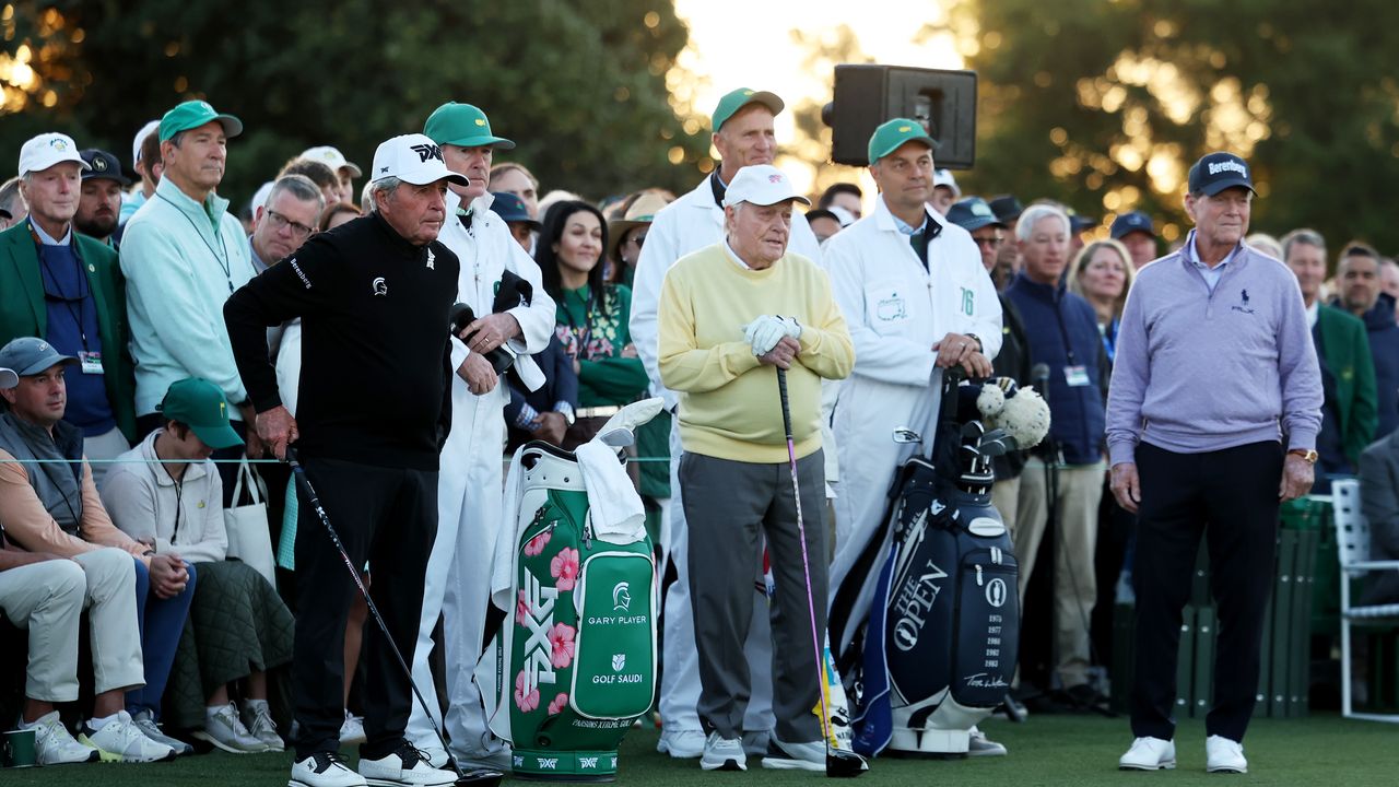 The 2026 Masters is underway as honorary starters hit ceremonial tee shots