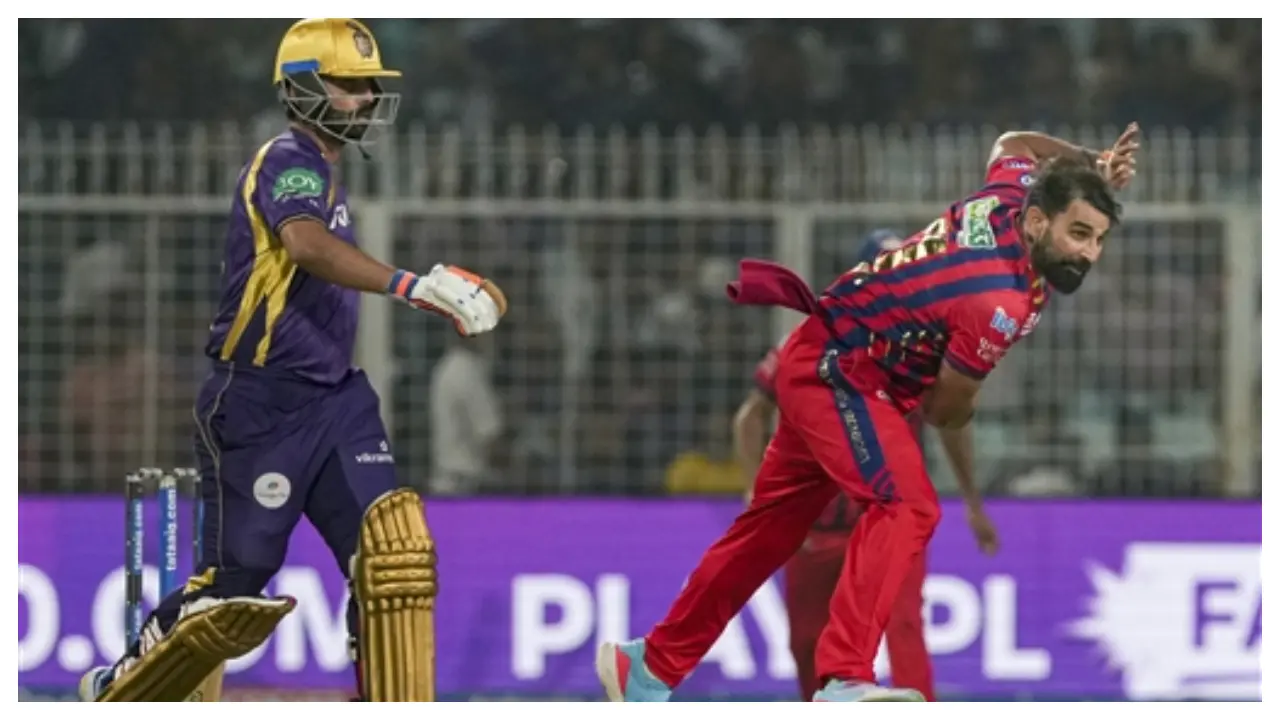 IPL 2026: LSG bowlers dominate powerplay, hold KKR to 56/1