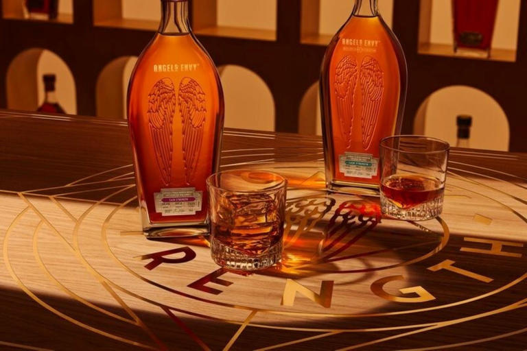 Angel’s Envy announced the debut of its 2026 cask strength dual release