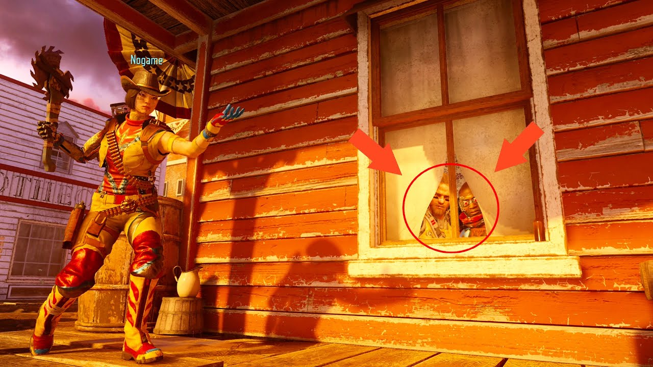 They all were trying to trick me by hiding in the outlaw secret room