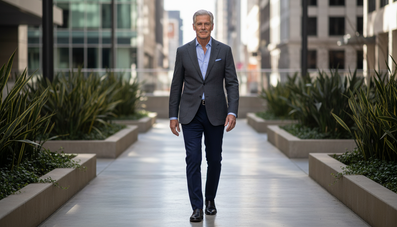 Silver strands, strong strides: How older male models are redefining aging