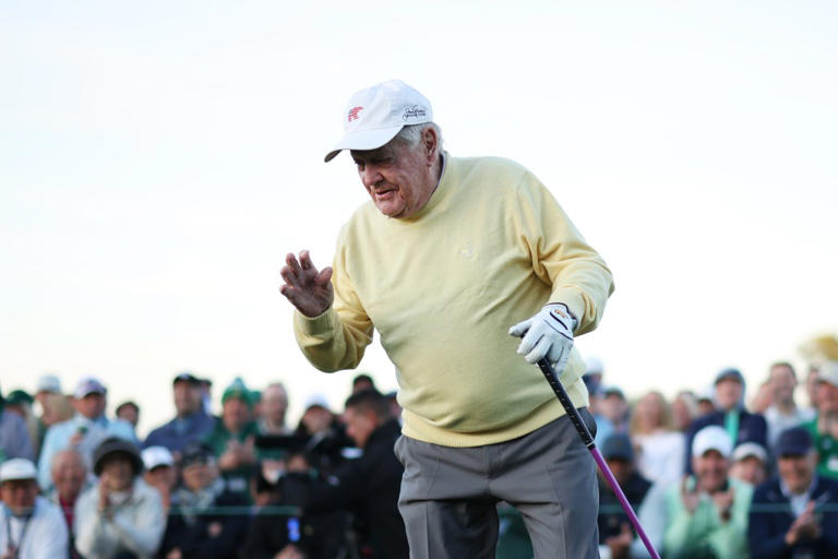 Jack Nicklaus shares health battle after worrying ceremonial Masters ...