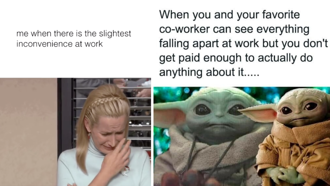 Memes for anyone who is one minor inconvenience away from quitting ...