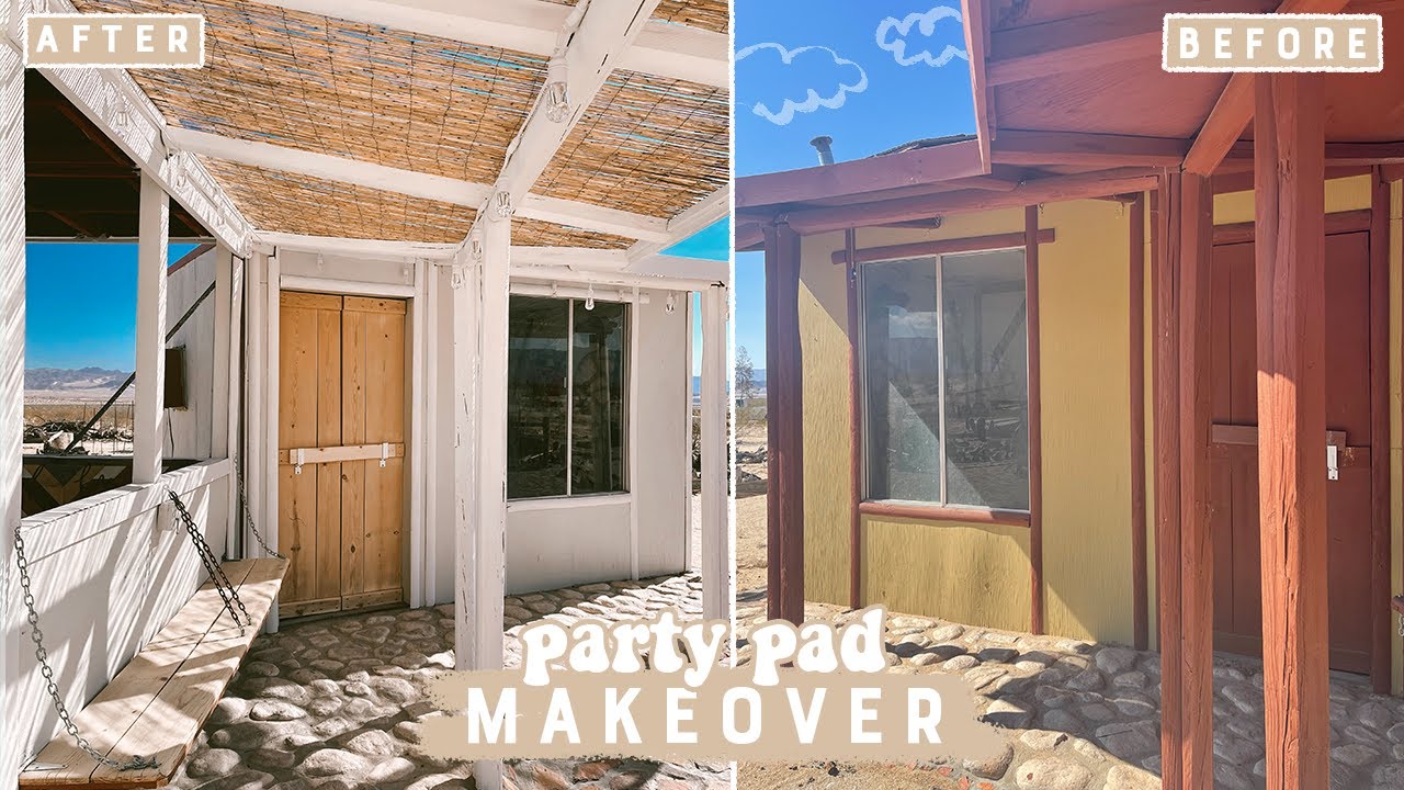 Starting an outdoor bar makeover