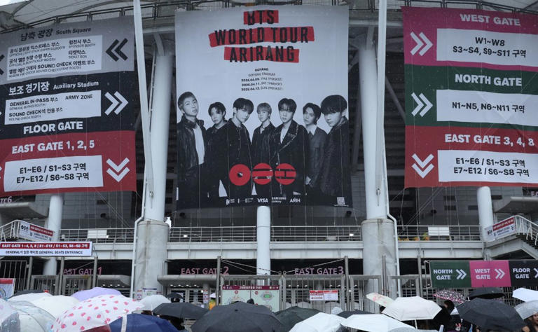 BTS kicks off ‘Arirang’ world tour in South Korea: Full 23-song setlist ...