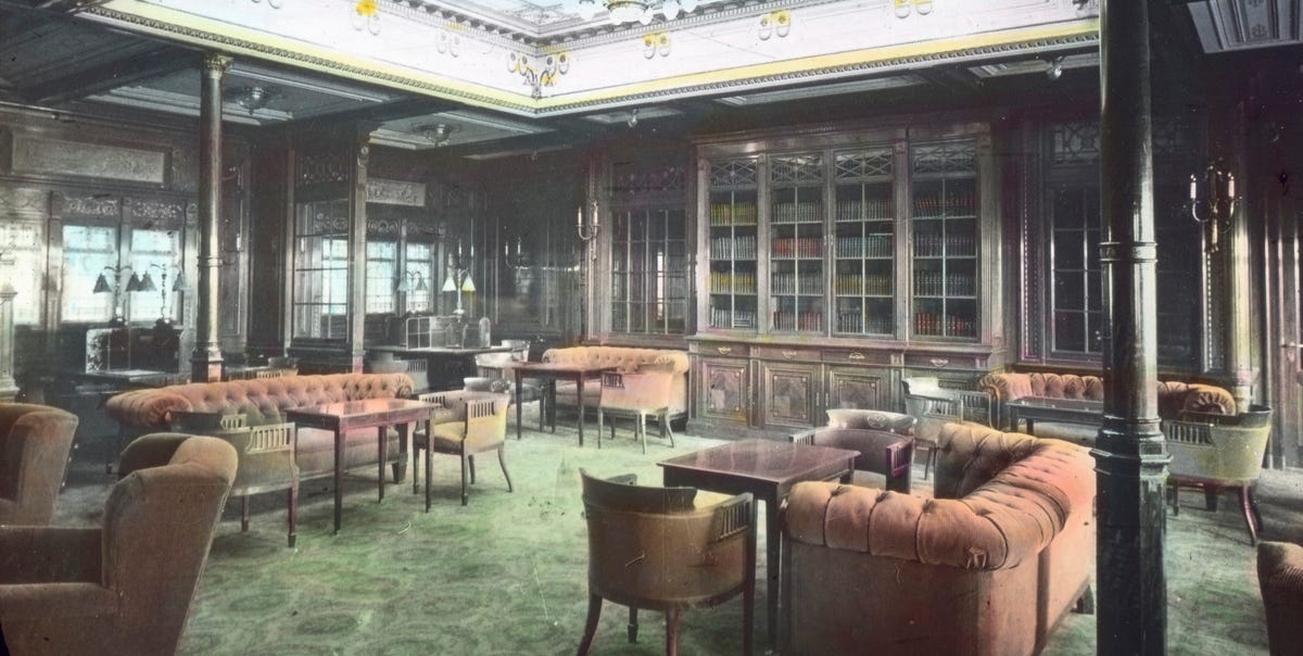 These rare photos reveal what the inside of the Titanic really looked like