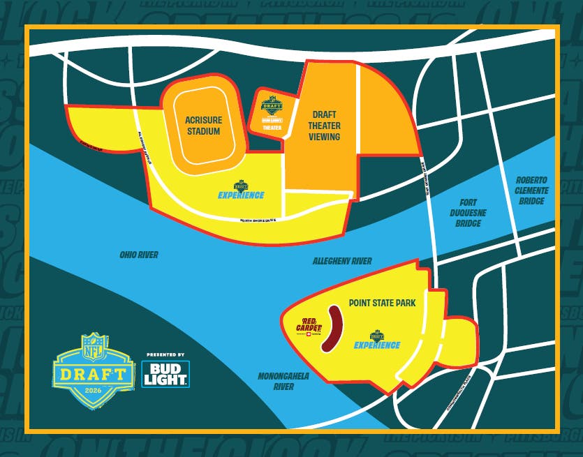 NFL draft in Pittsburgh: More major street closures coming
