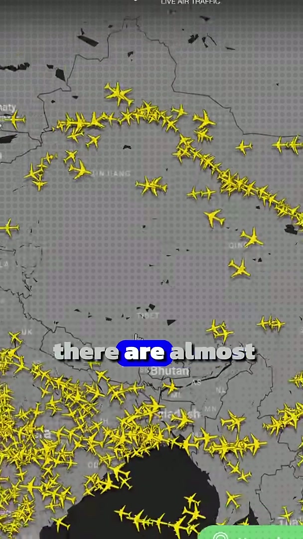 Planes don't fly over Tibet... here's why #geography #aviation #plane # ...