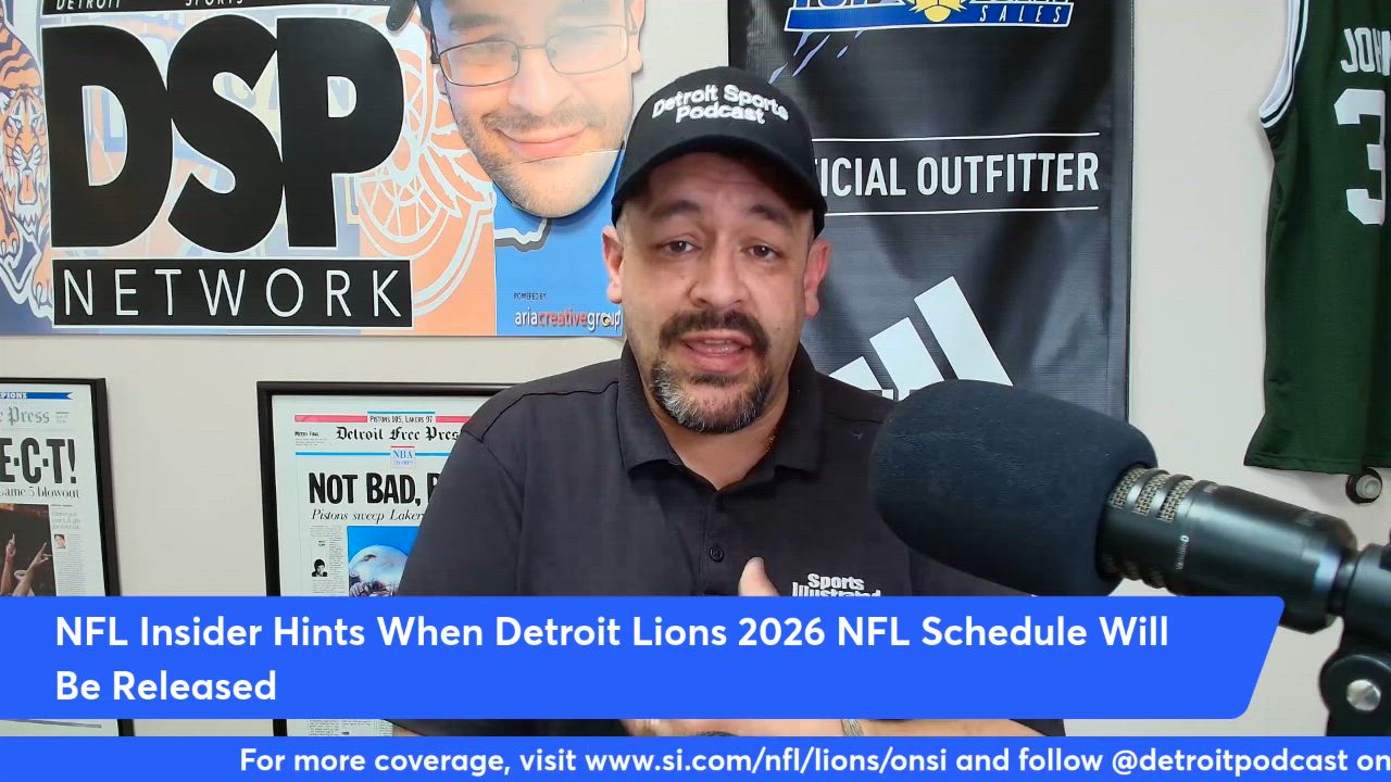 Early Hint When Detroit Lions 2026 NFL Schedule Will Be Released