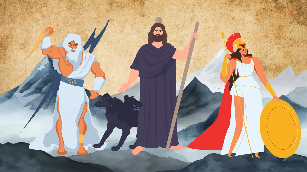 The forgotten gods before Zeus. The primordial beings who created Greek ...