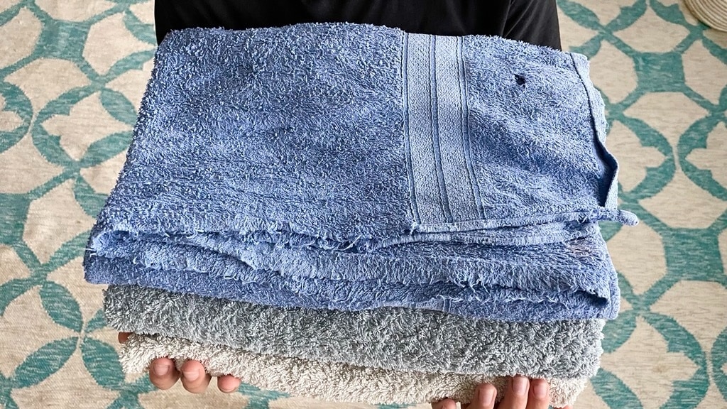 Do you ever need to throw out your old bath towels?