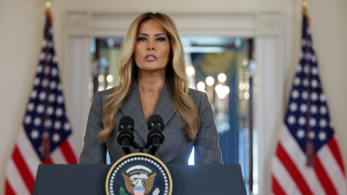 Melania Trump says she's never been friends with Epstein