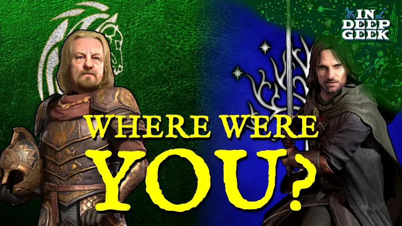 Where was Gondor when the Westfold fell?