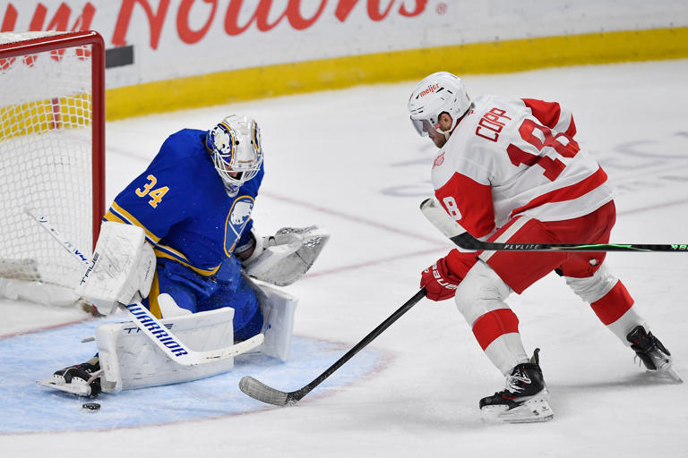 Sabres goalie Alex Lyon could miss start of playoffs with strained ...