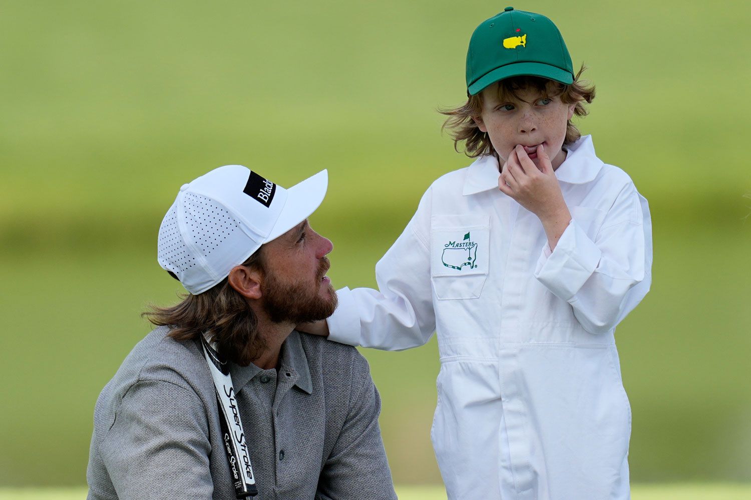 Golfer Tommy Fleetwood’s 8-year-old son Frankie steals the show at ...