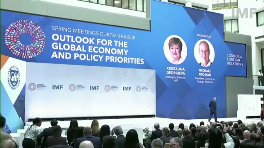 IMF chief warns that Iran war will slow global economic growth