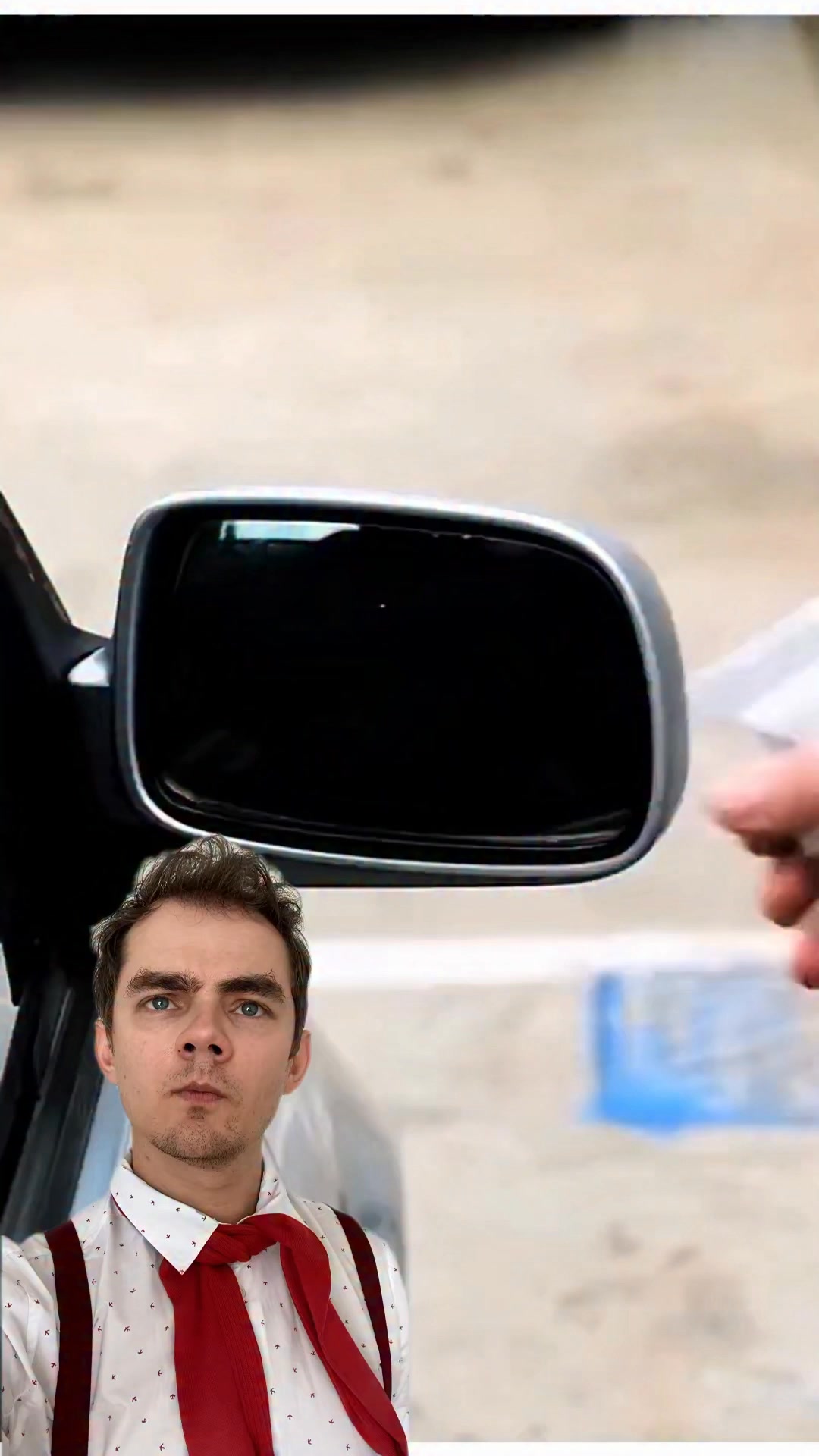 Toothpaste can help clean a mirror