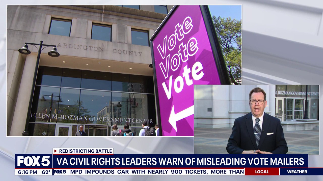 Virginia civil rights leaders warn of misleading vote mailers