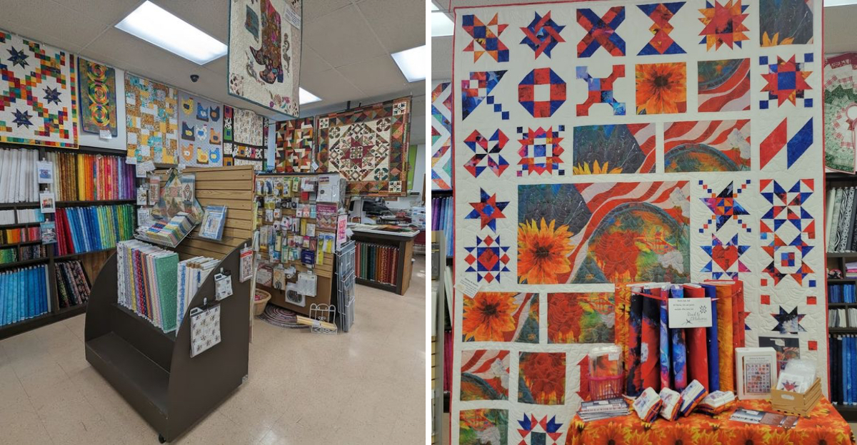 This Oklahoma quilting wonderland is packed with 150+ machines, tools ...
