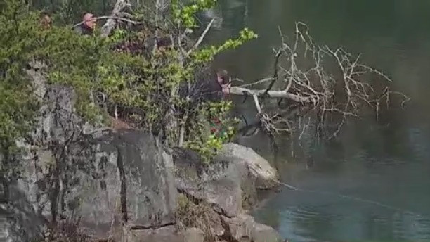 FBI dive team at scene where human remains found in Reidsville