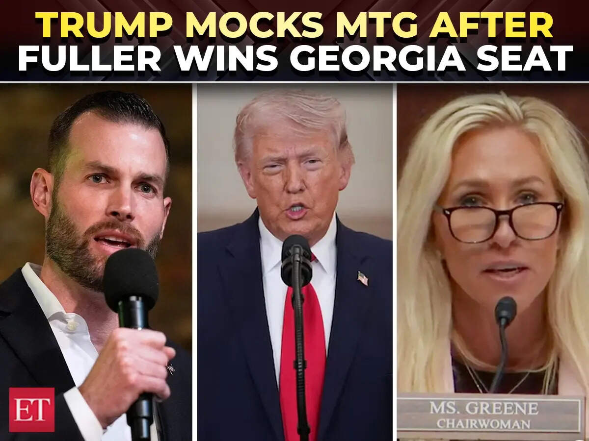 'Deranged predecessor!': Trump mocks MTG as Republican Clay Fuller wins ...