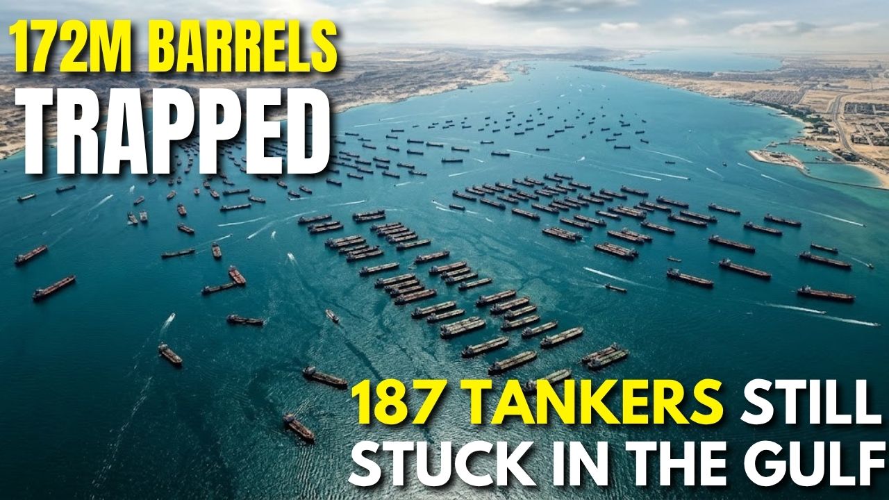 Shadow fleet crisis: 187 tankers trapped, 172M barrels stuck — Iran ...