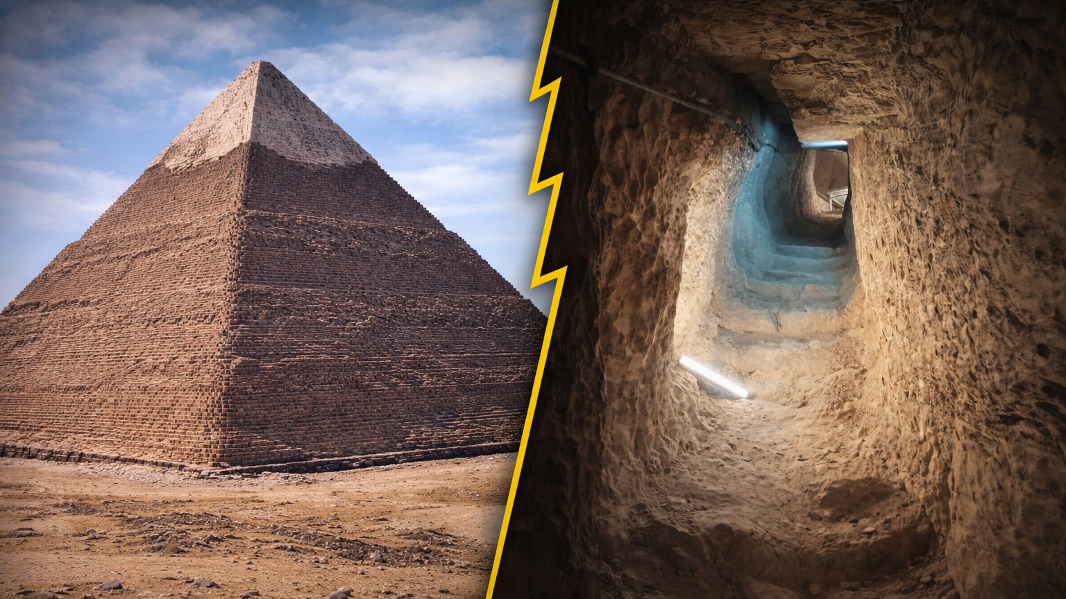 The overlooked tunnel hidden inside the Great Pyramid