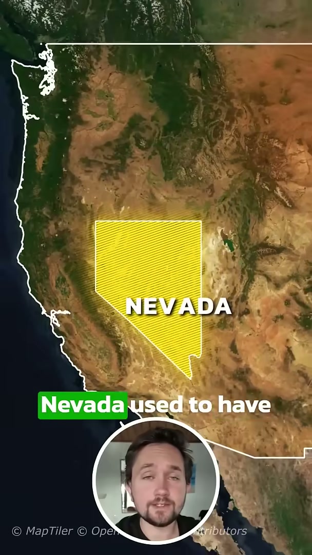 Nevada's long lost great lake #geography #history #nevada #greatlakes