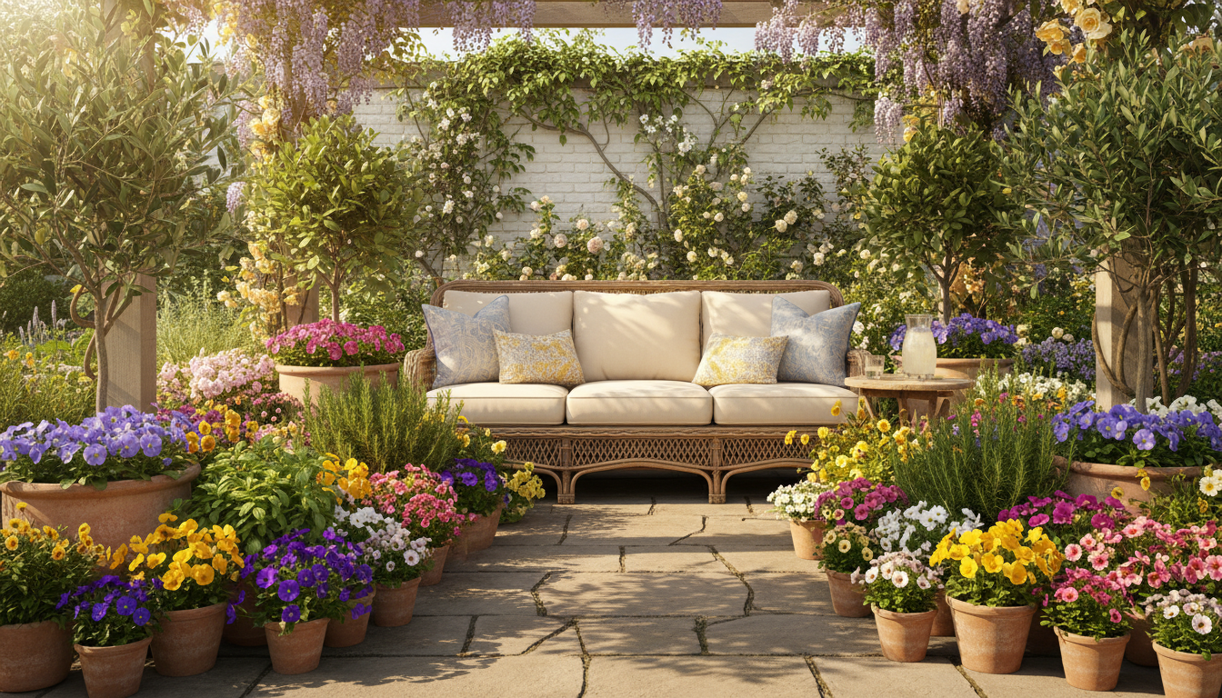 6 patio garden ideas to transform your outdoor oasis