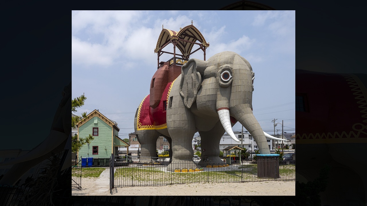 New Jersey’s 90-ton elephant has stood on the beach since 1881 — and ...