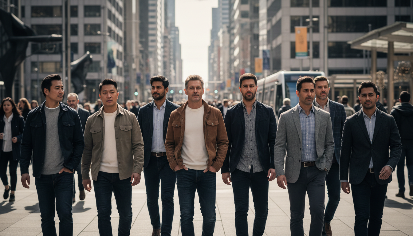 Decoding the male uniform: Why most guys stick to the same look