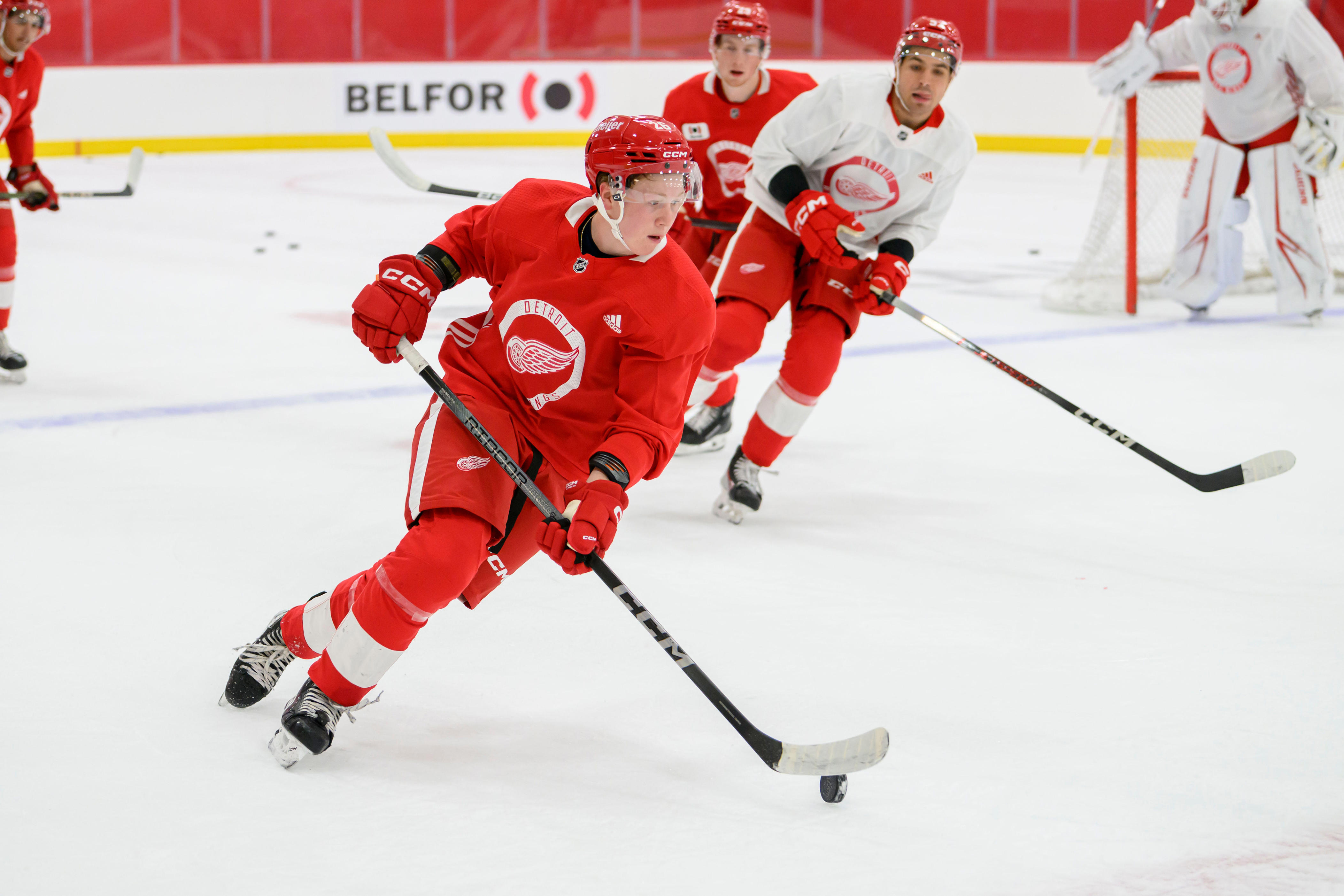 Max Plante hoping to become Red Wings' first Hobey Baker award winner