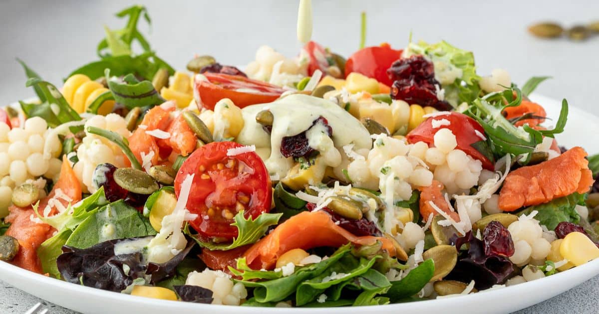 17 filling spring salads for easy lunches & dinners