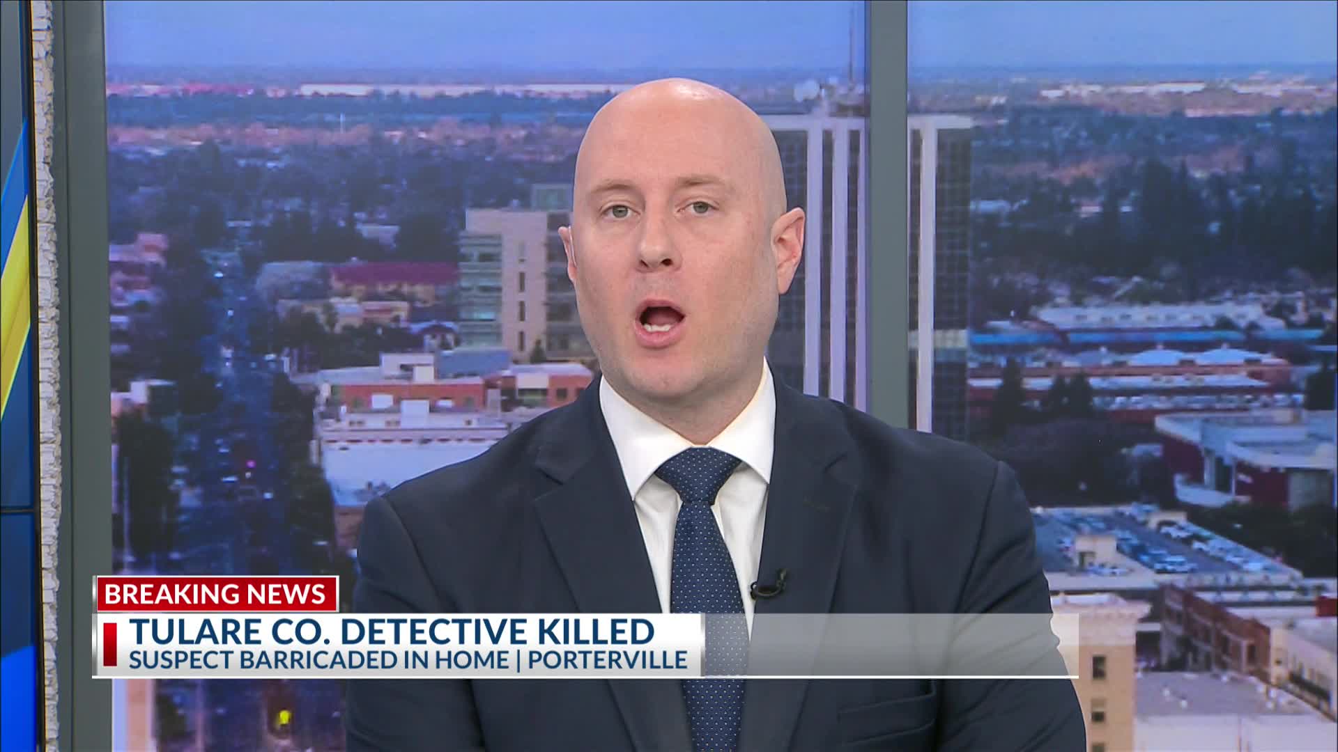 Detective killed after shooting in Porterville, shooter still at large