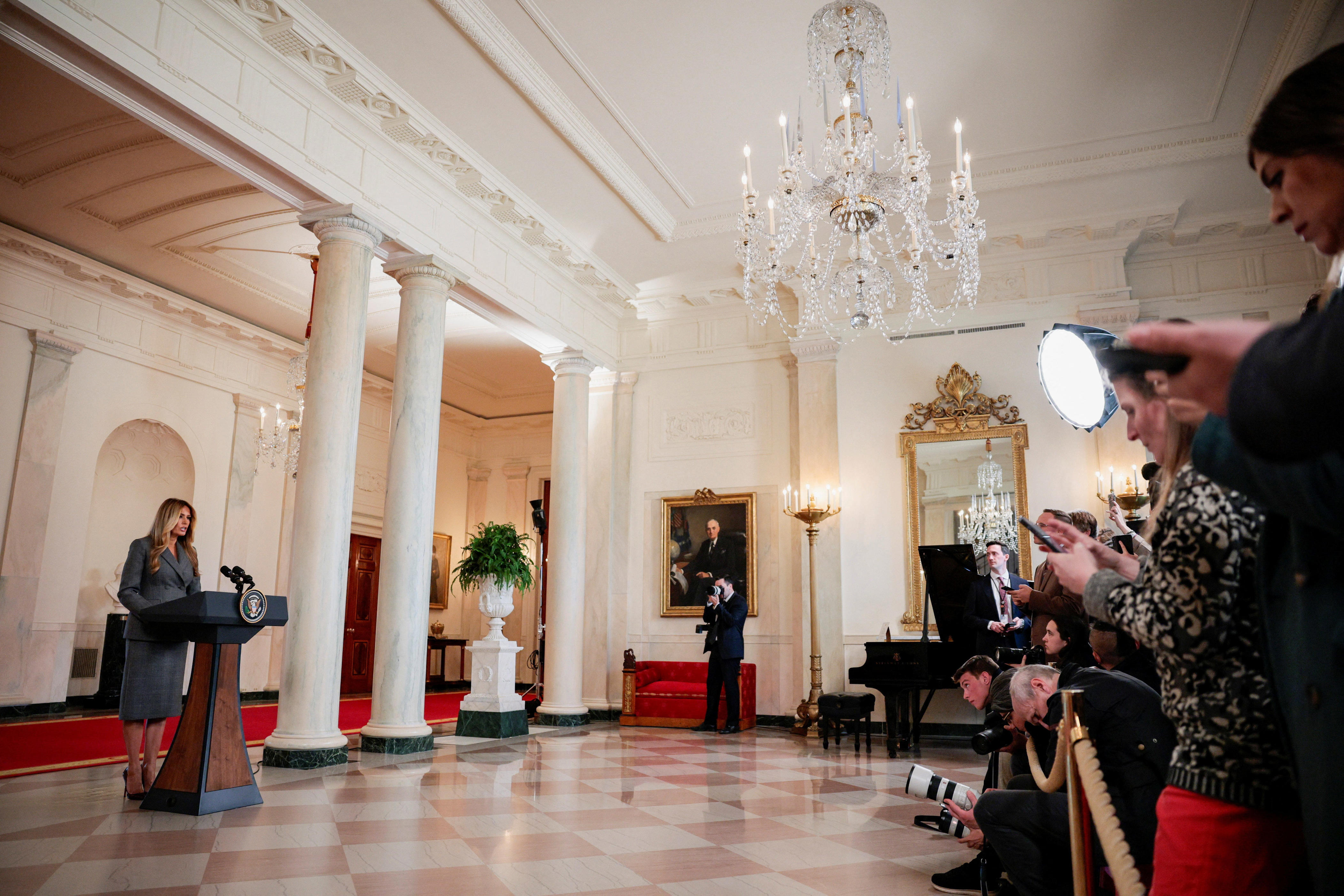 Full text of Melania Trump statement denying links to Epstein