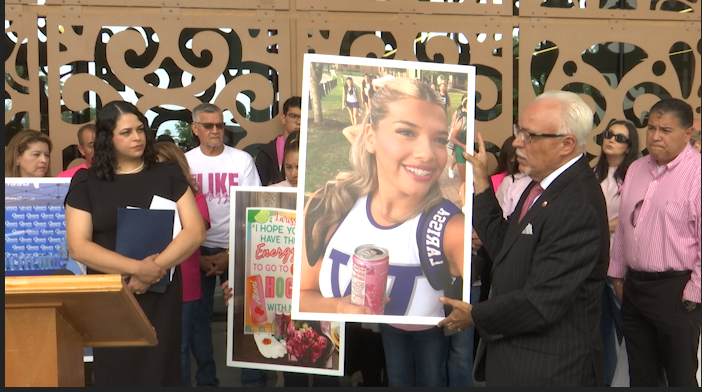 Mother of cheerleader who died says energy drink habit caused her death ...