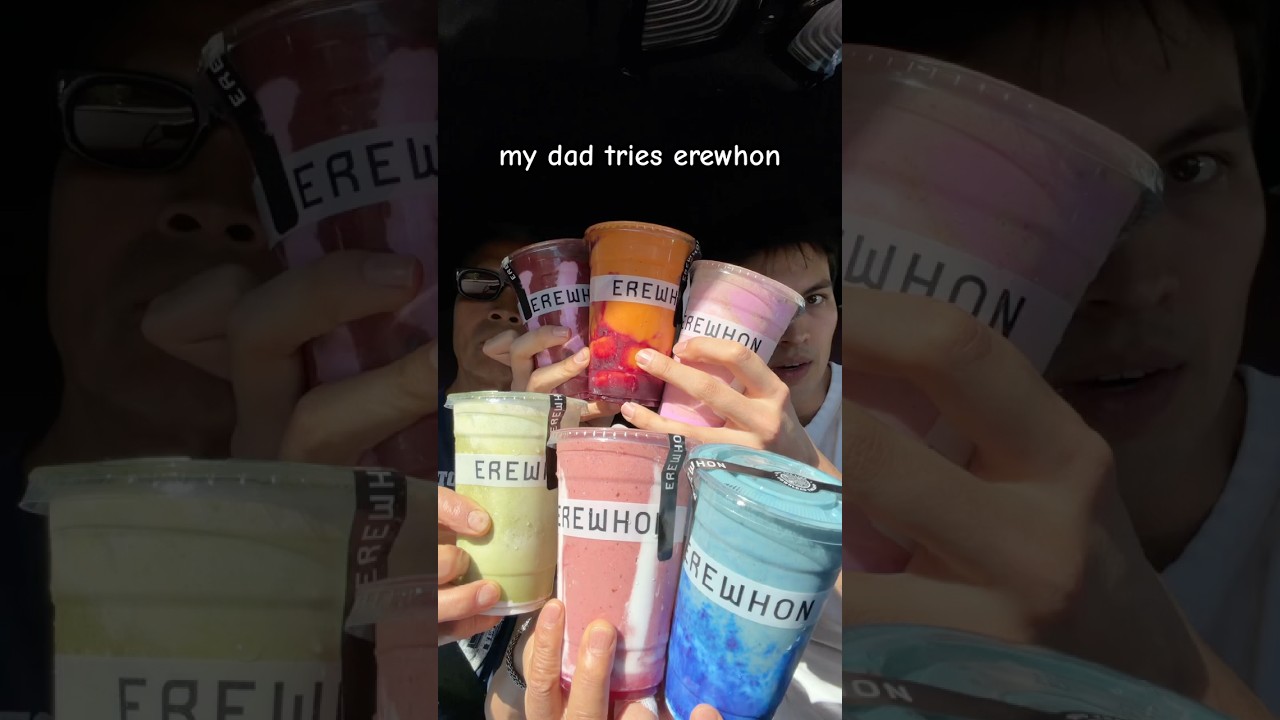 Trying the most expensive smoothies…