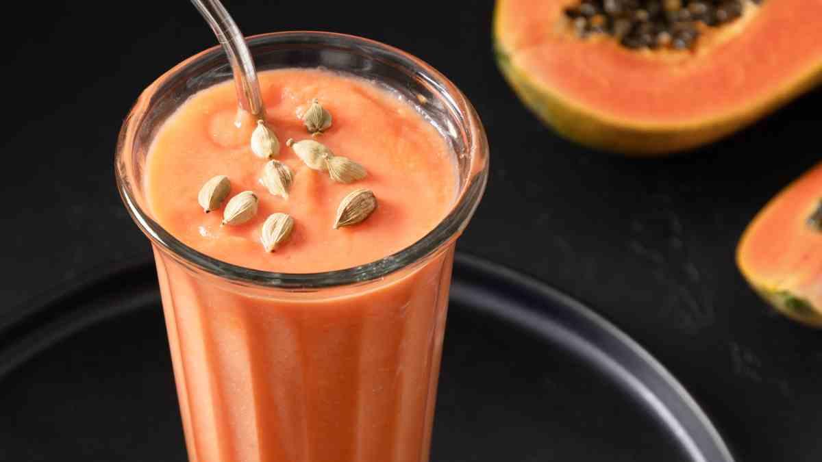 Licuado de papaya con avena: para desinflamar el abdomen en las mañanas