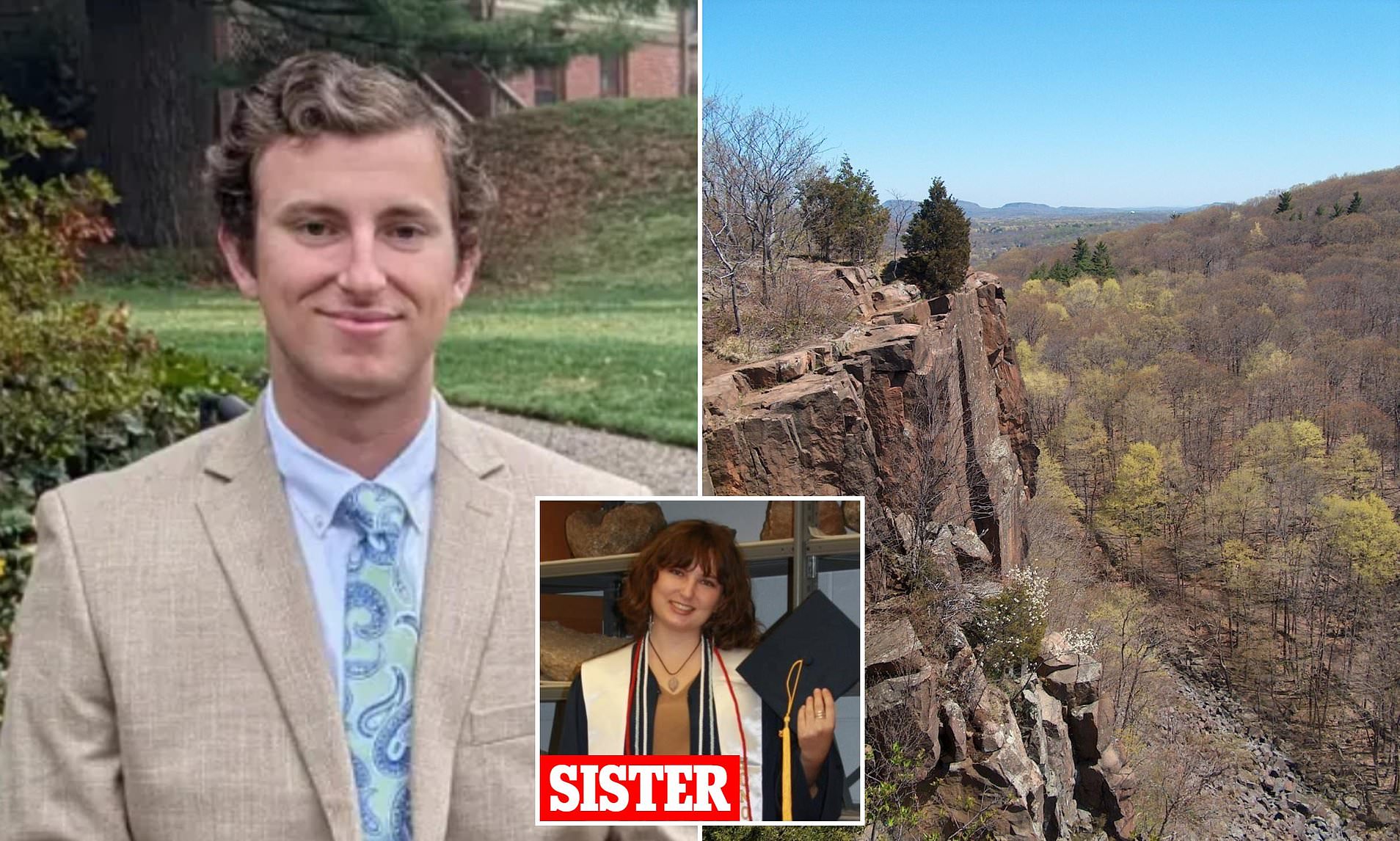 College student, 23, plummets to his death in front of horrified sister ...