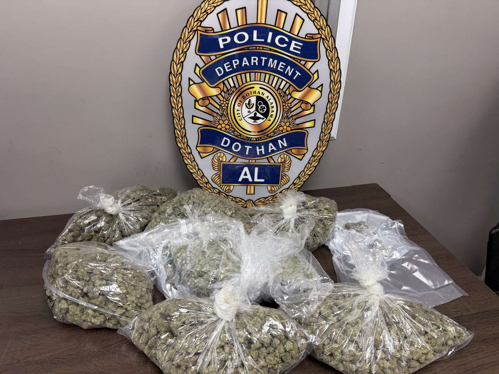 10 pounds of marijuana delivered to Alabama address seized; 2 jailed