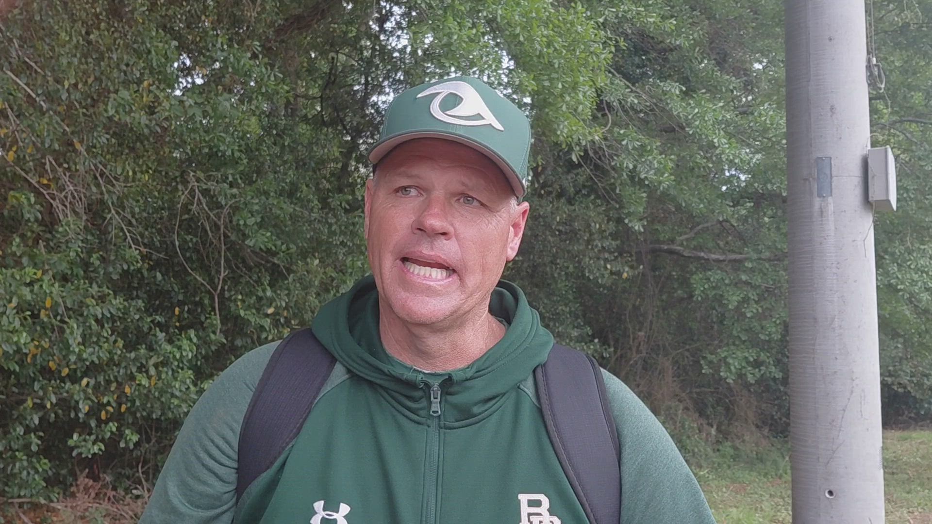 Interview with River Bluff baseball head coach Mark Bonnette