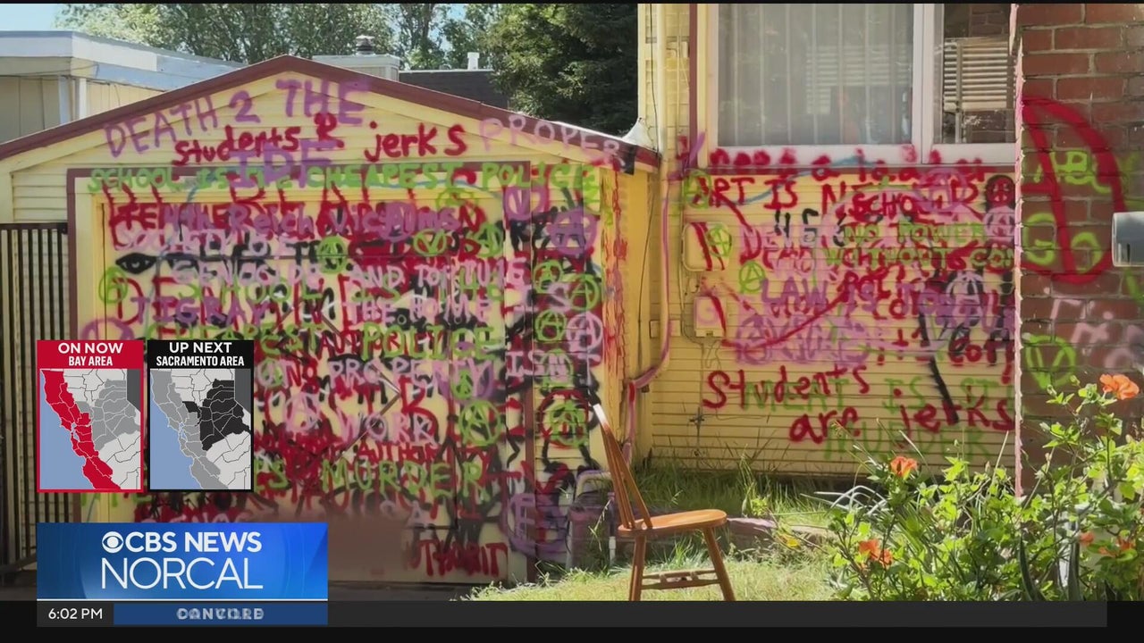 Graffiti house on Oakland's Bayo Street draws outcry from neighborhood