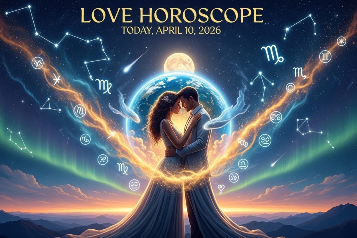 Love horoscope today, April 10, 2026