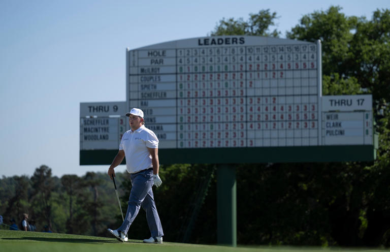 Masters 2026: McIlroy at top as DeChambeau, Rahm fight to make cut