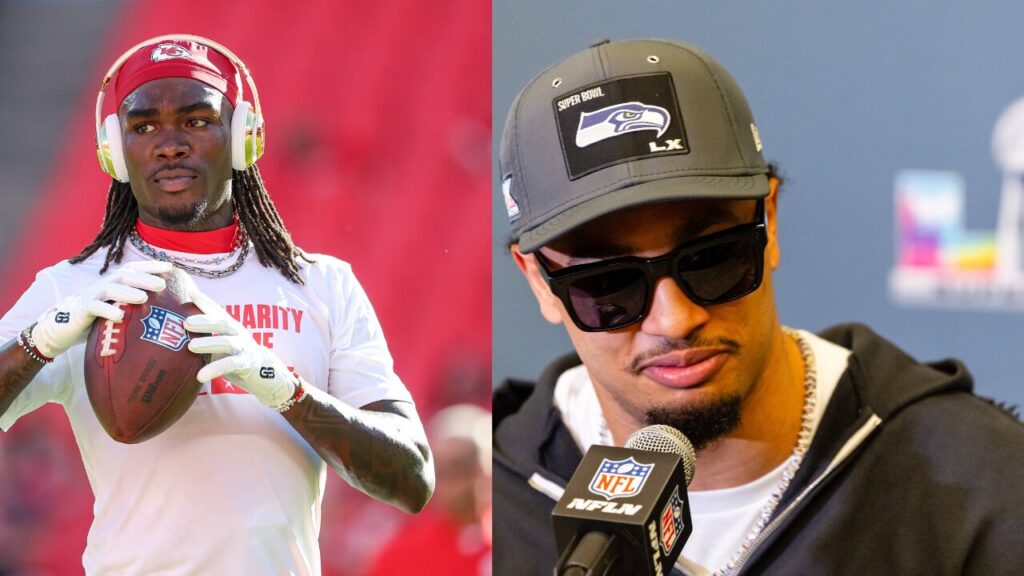 Chiefs fans react as Rashee Rice looks for Jaxon Smith-Njigba money in ...