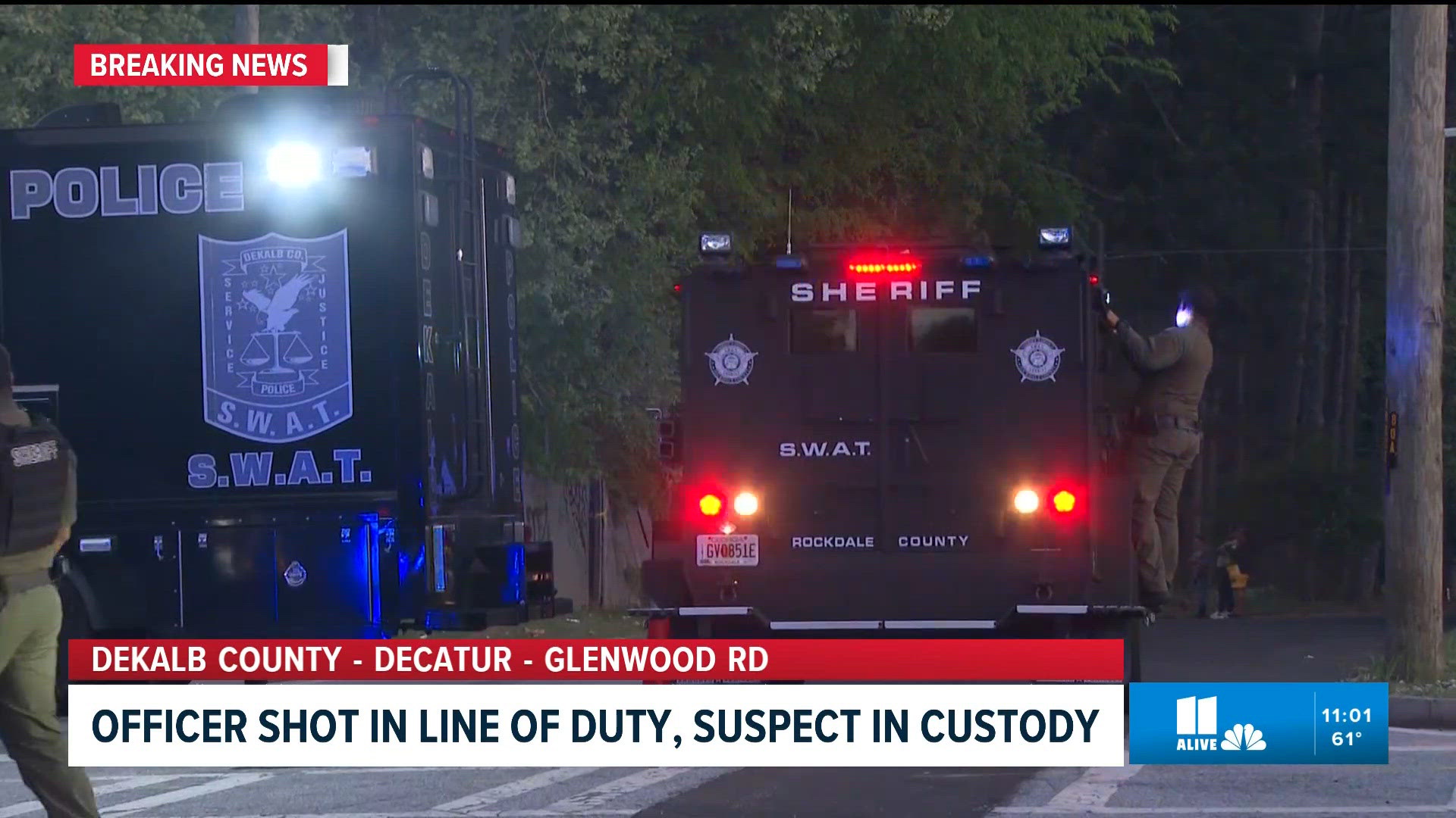 Suspect in custody after DeKalb officer shot during law enforcement ...