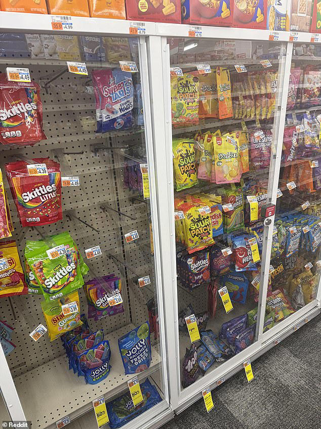 DC still so rough stores are putting candy behind locked plexiglass ...