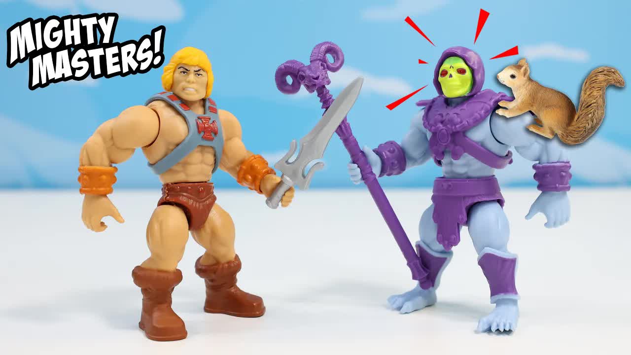 Mighty Masters of the Universe half scale He-Man and Skeletor: a little ...