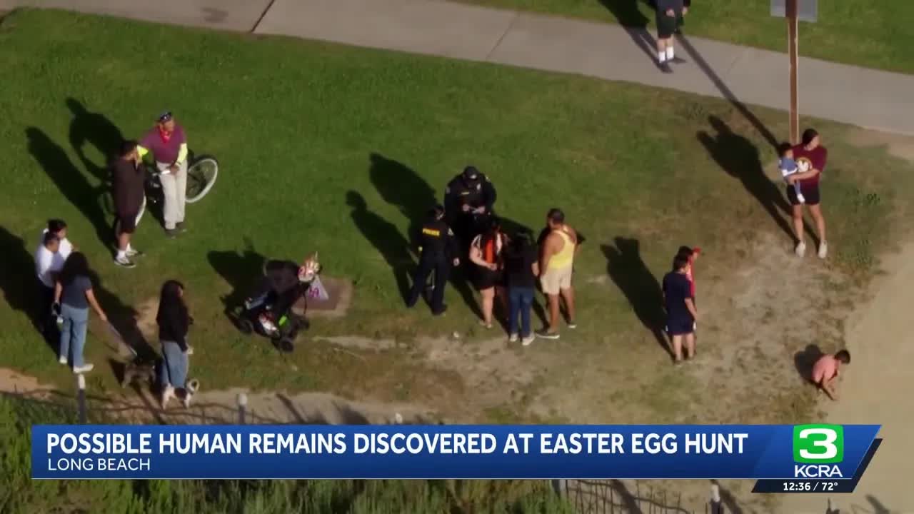 Possible human remains found during Easter egg hunt at DeForest Park